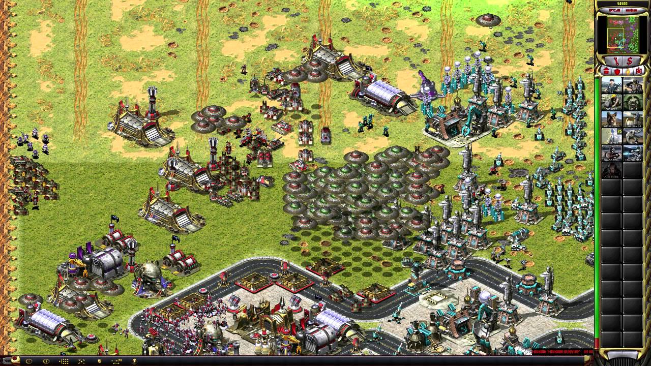 RED ALERT 2 YURIS REVENGE EPIC SURVIVAL MAP PART 2 - YouTube