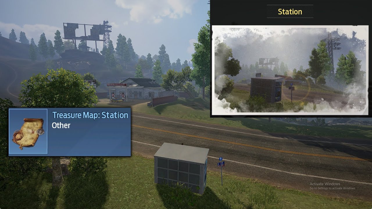 UNDAWN - Station Treasure Map Location & Dig Location - YouTube