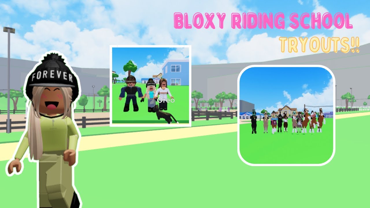 Bloxy Riding School Tryouts!! * Did everyone pass?!…* || Horse Valley Episode 25 - YouTube