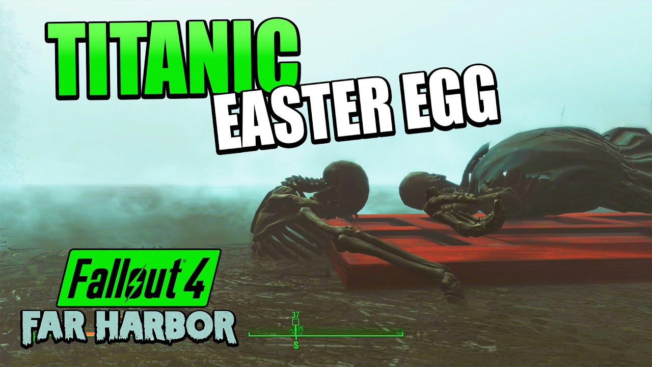 Fallout 4: Far Harbor | Titanic Easter Egg near The Nucleus (Fallout 4 Easter Eggs) - YouTube