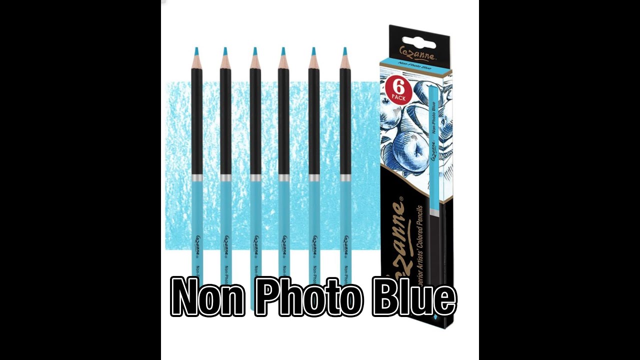 Cezanne Non Photo Blue pencil EP 1 - YouTube