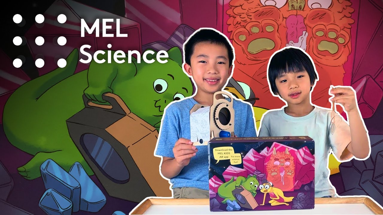 MEL Science Kit Review (We Made a Crystal Screen) Mel Kids Subscription ...