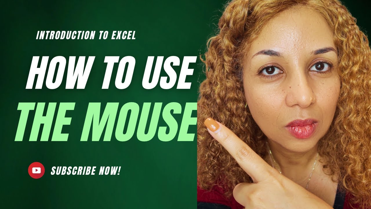Introduction to Excel - How to use the Mouse - YouTube