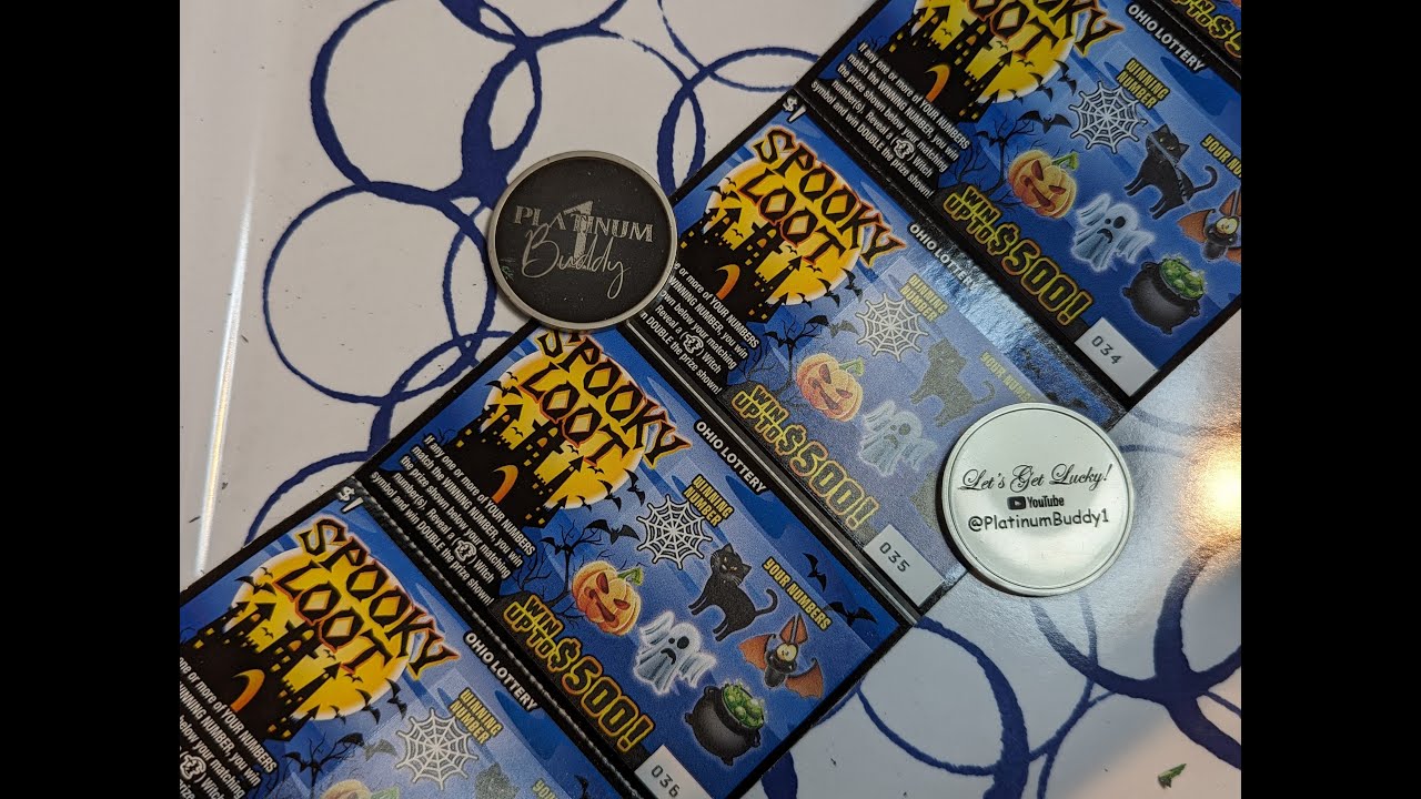 *Ohio Lottery* SPOOKY LOOT! Halloween Tickets! Profit Video!! LET'S GO ...