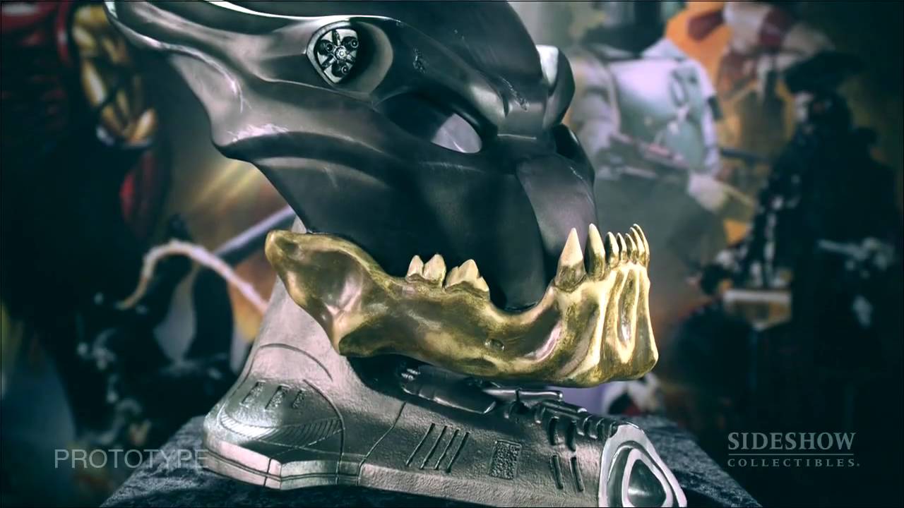 Berserker Predator Mask Life-Size Prop Replica - YouTube