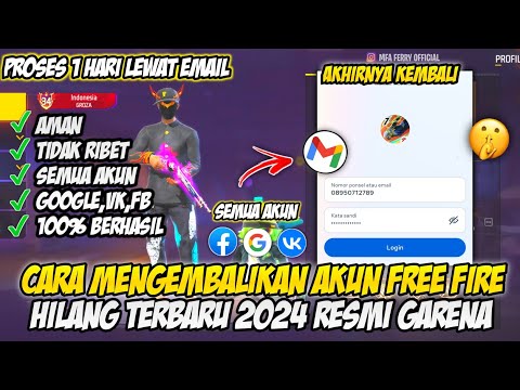 CARA ATASI HACK AKUN FF 2024  - CARA MENGEMBALIKAN AKUN FF YANG DI HACK ORANG LAIN