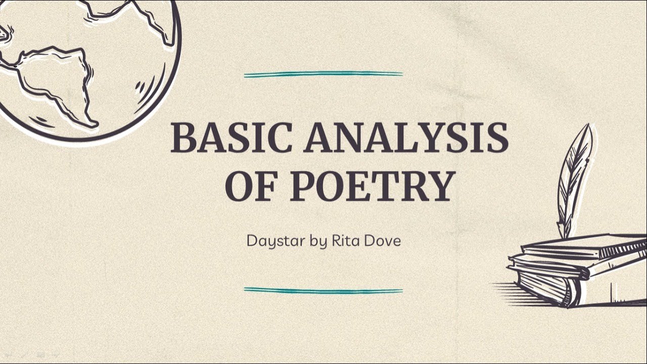 Introduction to Literature - Daystar Analysis - YouTube