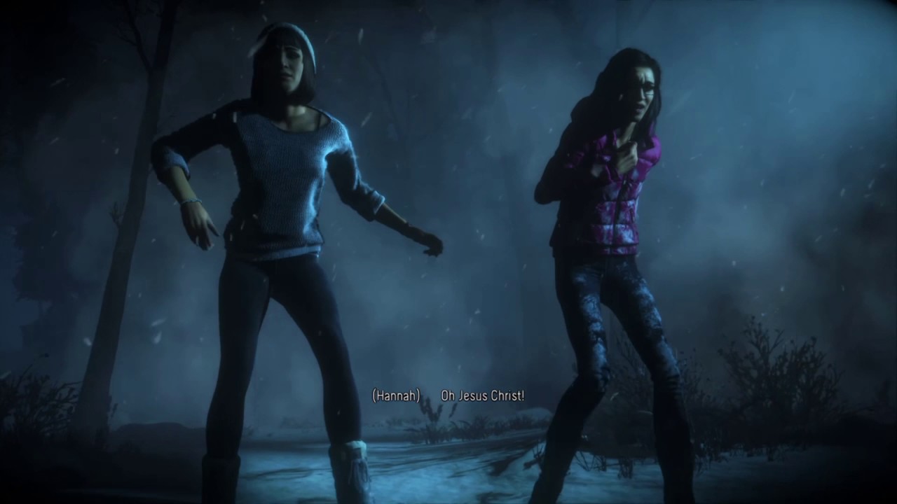 Until Dawn Walkthrough Gameplay - Part 1 - Beth and Hannah - YouTube