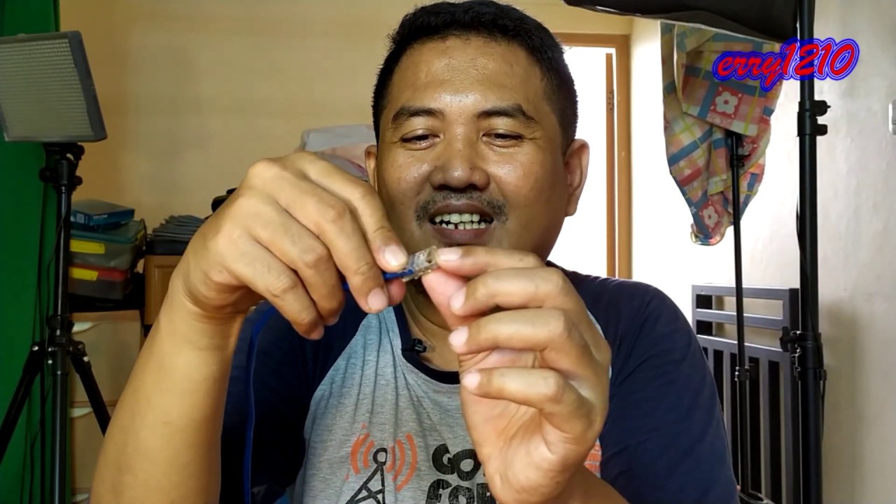 Tutorial Membuat Kabel jaringan Sendiri menggunakan kabel LAN dan RJ45 ...