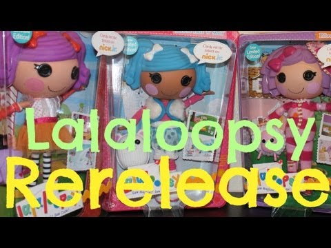 Lalaloopsy rerelease (Pillow, Mittens, Peanut, Bea)