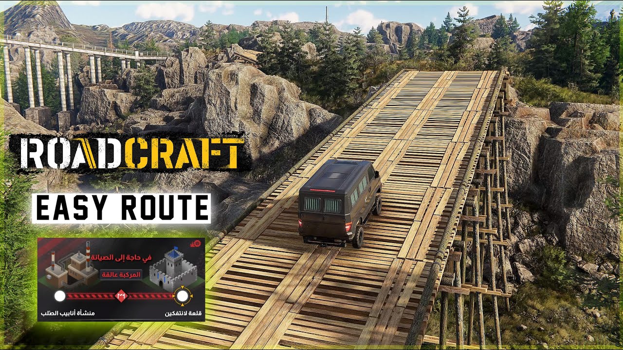 Roadcraft - Steel Pipes Facility to Lantevken Castle - YouTube