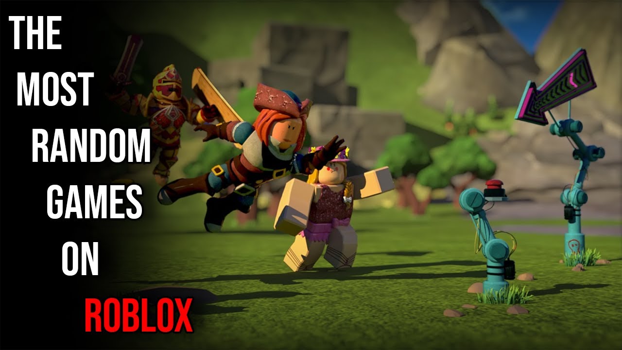 The Most Random Games on Roblox - YouTube
