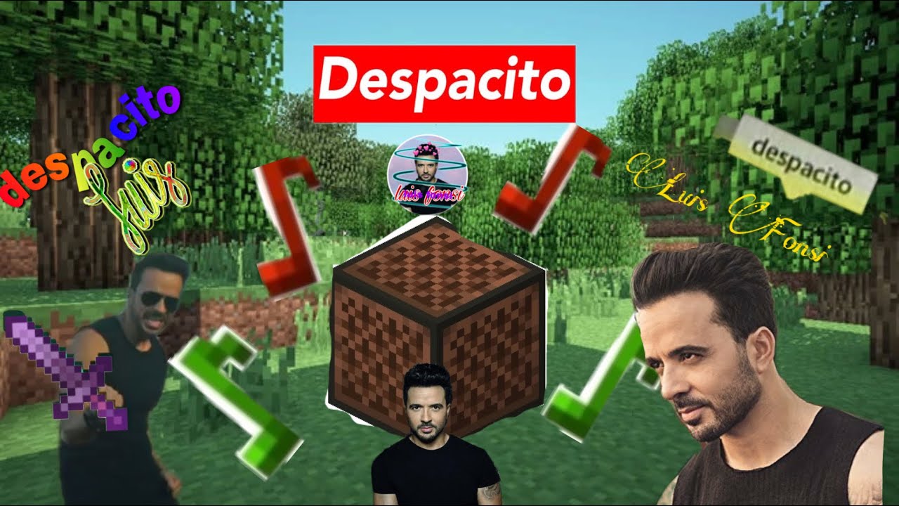 Luis Fonsi - Despacito - (Minecraft Note Block Cover) - YouTube