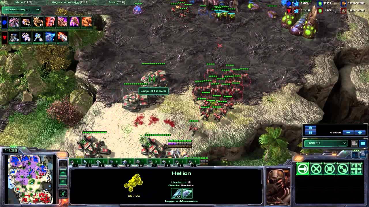 Starcraft 2 cast Stephano vs LiquidTaeJa [ZvT] [720p] - YouTube