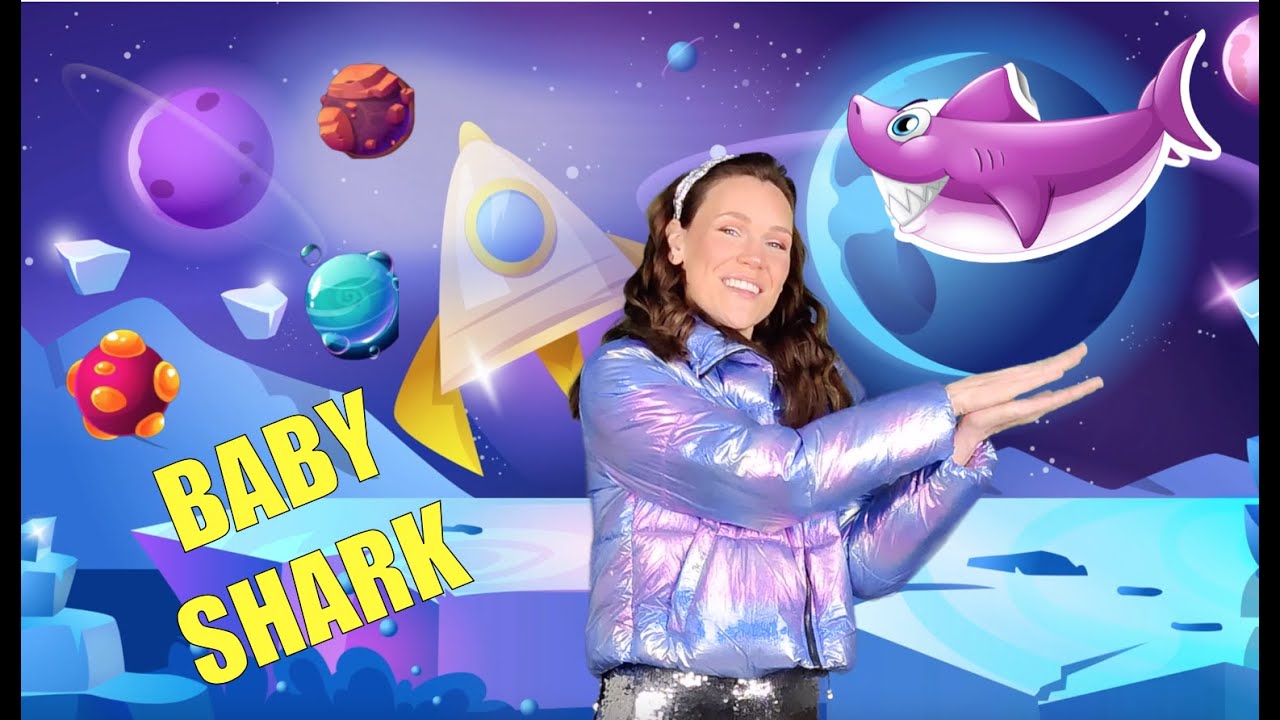 BABY SHARK I RYMDEN 🚀 | Bebis haj på svenska | Barnsånger | Barnlåtar ...