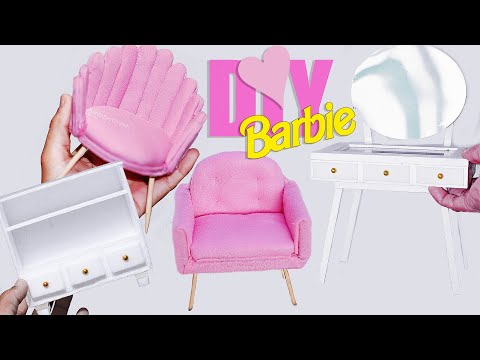Barbie DIY Furniture - Creative Crafts for Your Doll's Dream Home