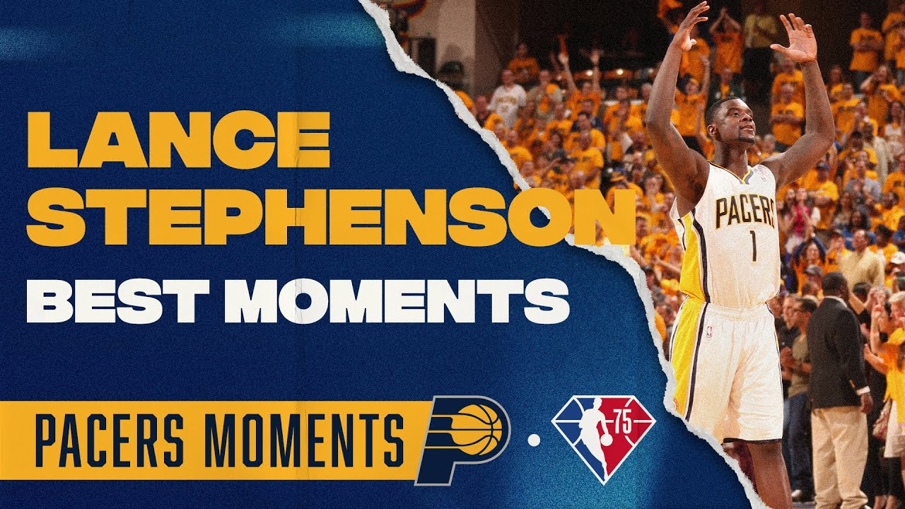 Lance Stephenson Best Career Moments | Indiana Pacers - YouTube