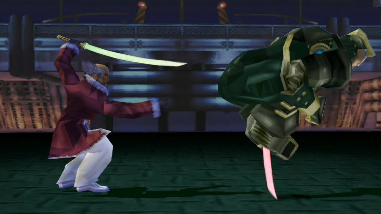 Yoshimitsu Style Hidden Sword Secret Attack ( Tekken 3 Team Battle Mode ) Gameplay 2025 TN6 ...