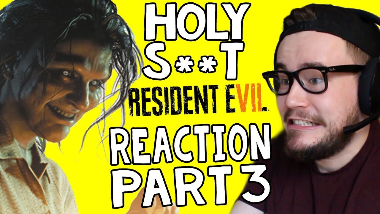 RESIDENT EVIL BIOHAZARD REACTION PART 3 (HOLY S**T) - YouTube