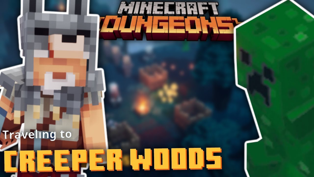Exploring Creeper Woods in Minecraft Dungeons! - YouTube