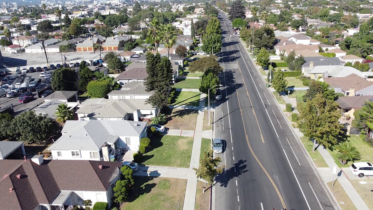 Drone Footage West Los Angeles Kaiser Permanente - YouTube