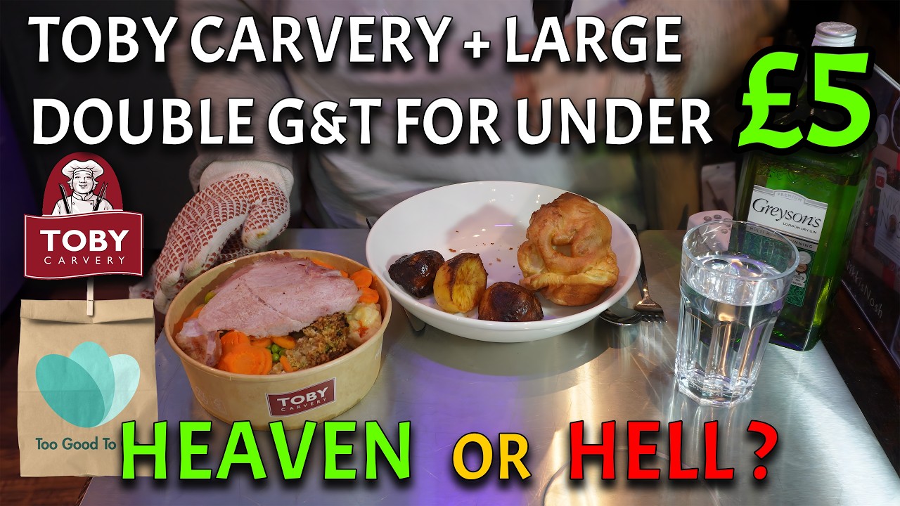 Takeaway Review - Too Good to Go & Toby Carvery - Late Night Dining on ...