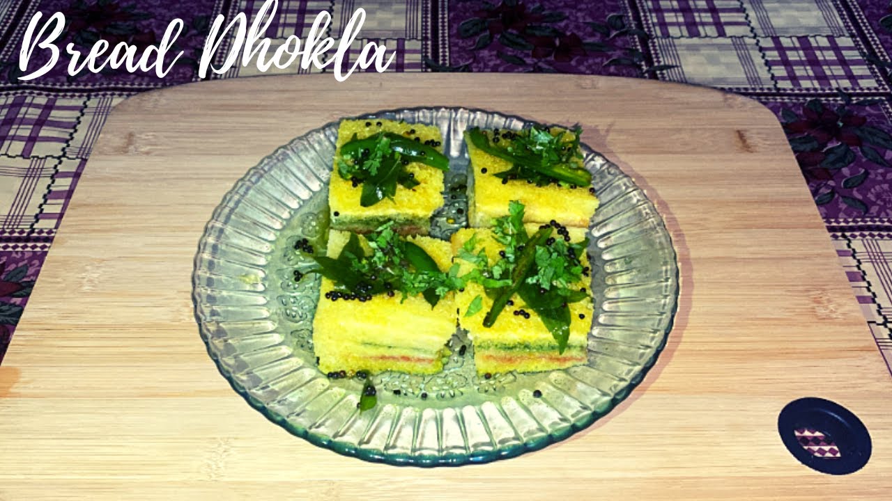 Bread Dhokla Recipe | Breakfast and Evening Snack - YouTube