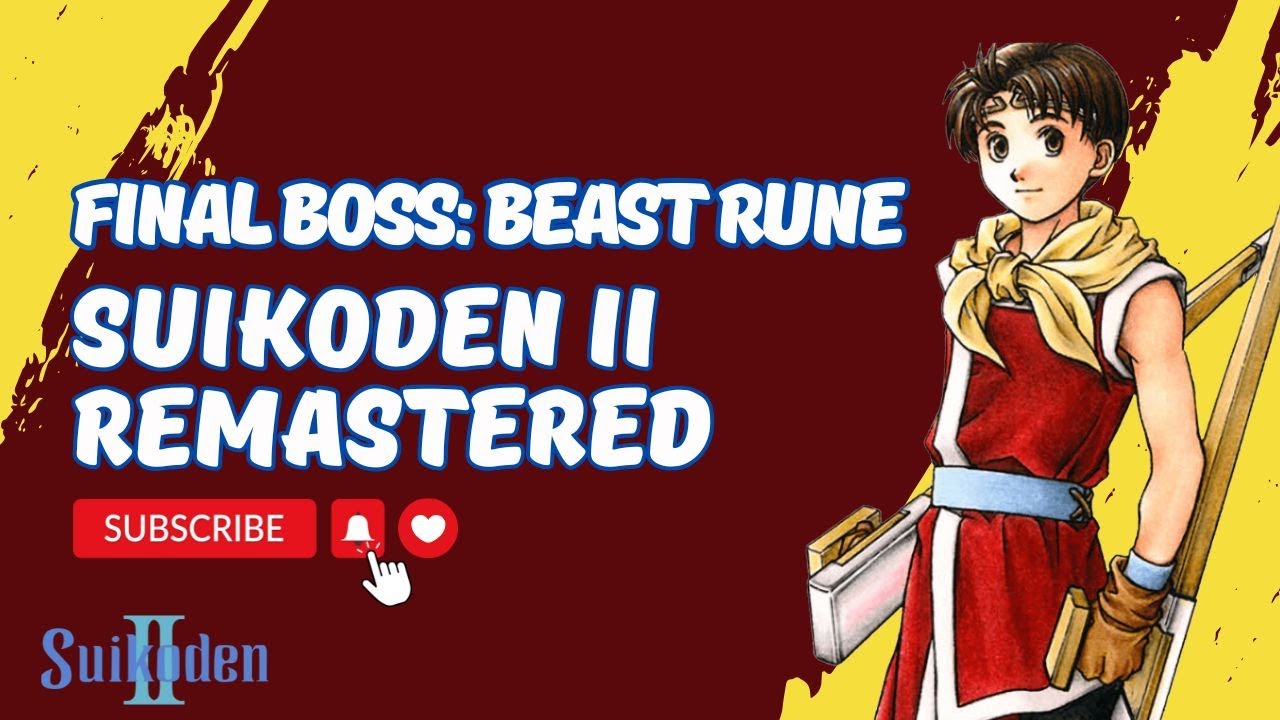 Final Boss: Beast Rune | Suikoden II HD Remastered: Dunan Unification ...