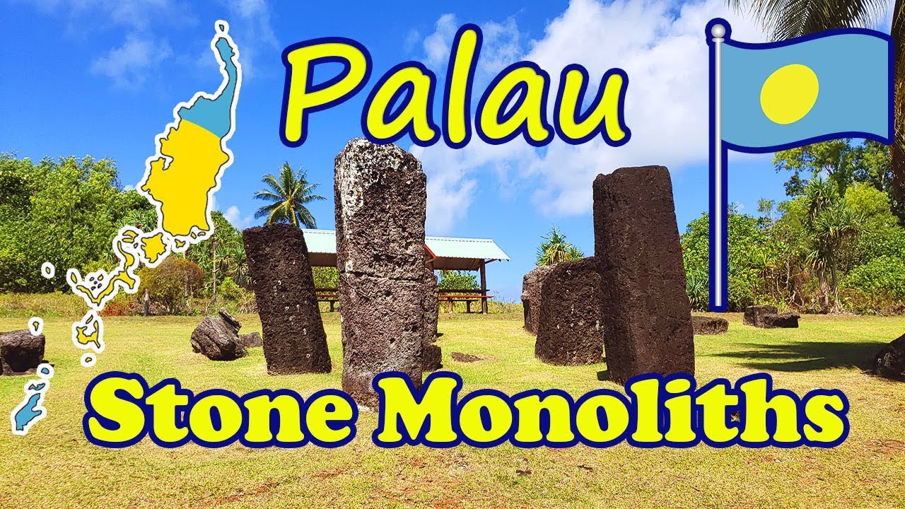 Road Trip to Stone Monoliths in Palau - YouTube
