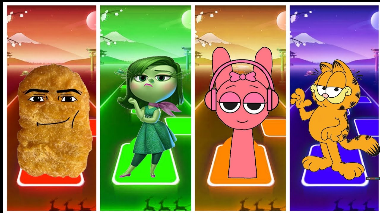 Chicken Nugget 🆚 Inside Out 2 - Disgust 🆚 Incredibox Sprunki Montion 🆚 ...