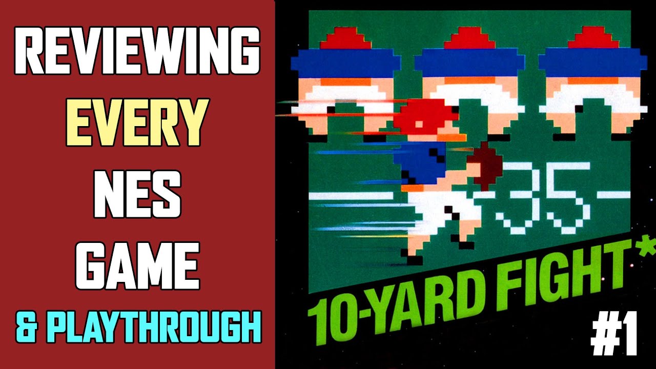 Reviewing Every NES Game - 10-Yard Fight (Review/Playthrough) - YouTube