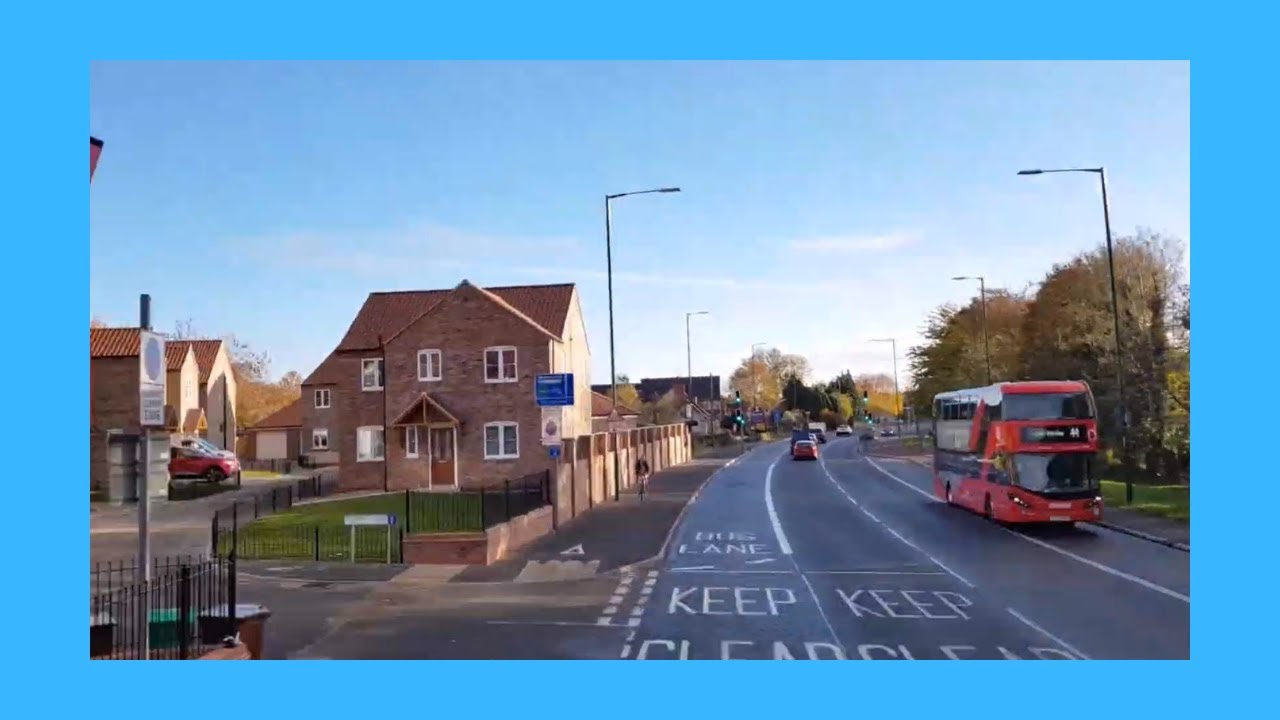 NCT Red Line 44 Full Route Visual- City, King Street to Gedling - YouTube