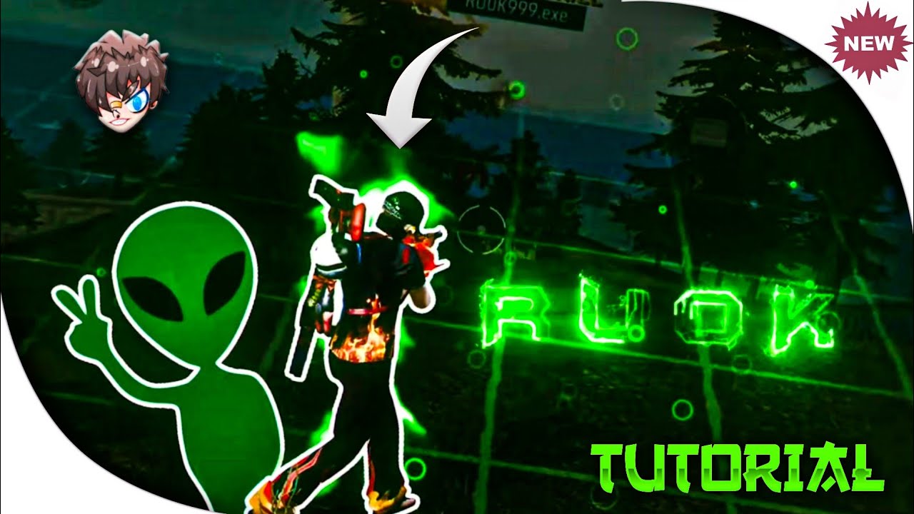 🔥alien effect editing like ruok||🧿free fire montage video editing ...