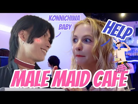I went to a MALE MAID CAFE in JAPAN