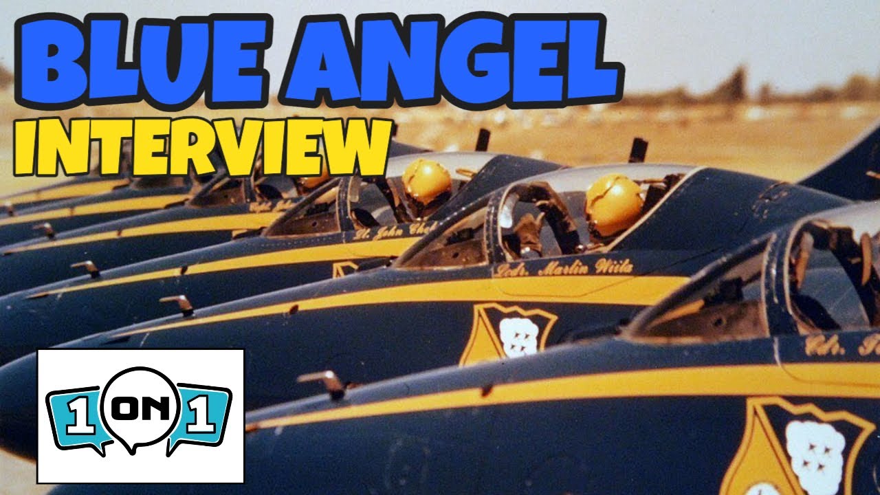 1on1 Blue Angel Pilot Ziggy! - YouTube