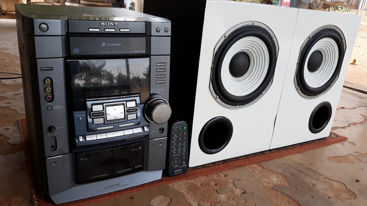 Sony mhc Dx80 mais um pra minha coleção - YouTube