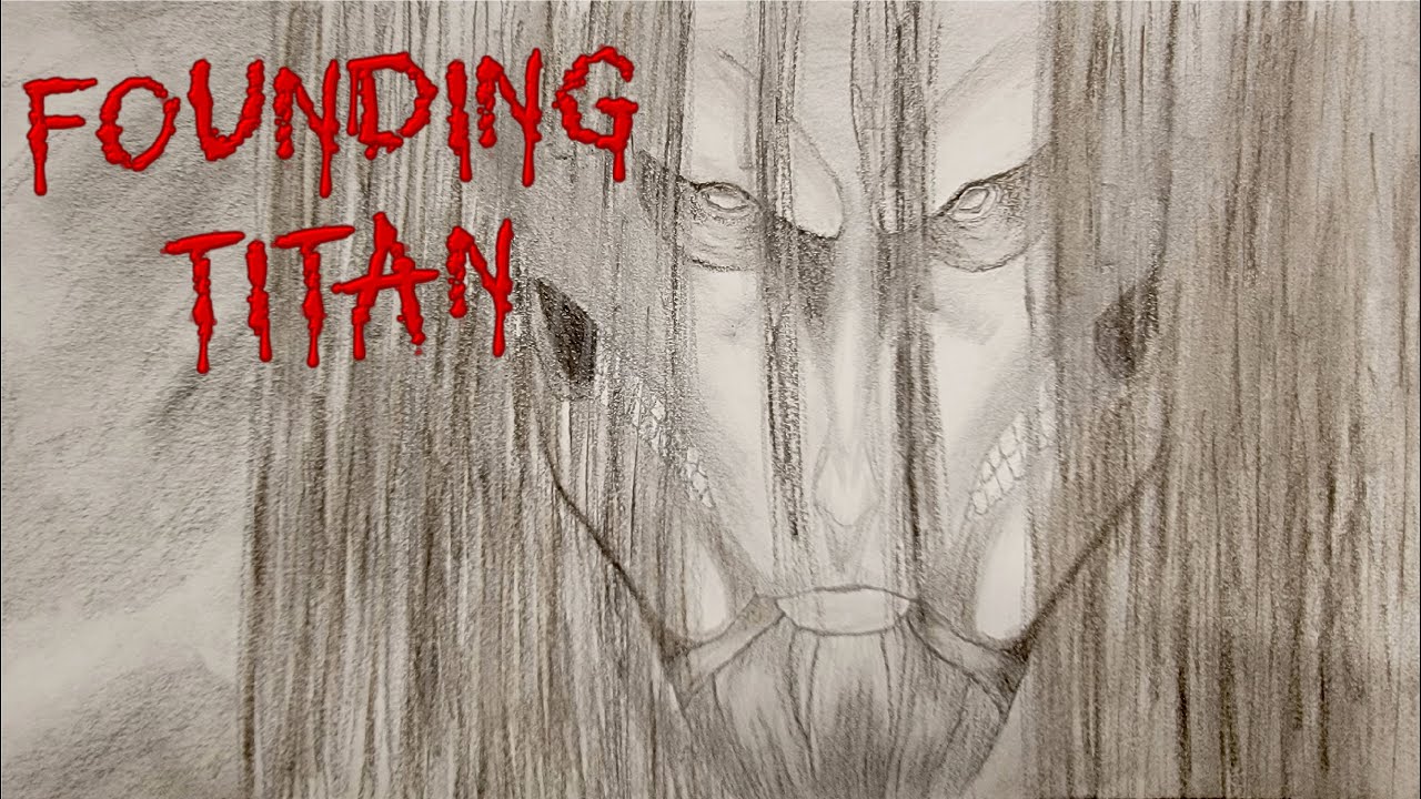 How To Draw Eren FOUNDING TITAN | Step by Step Tutorial | Attack On ...