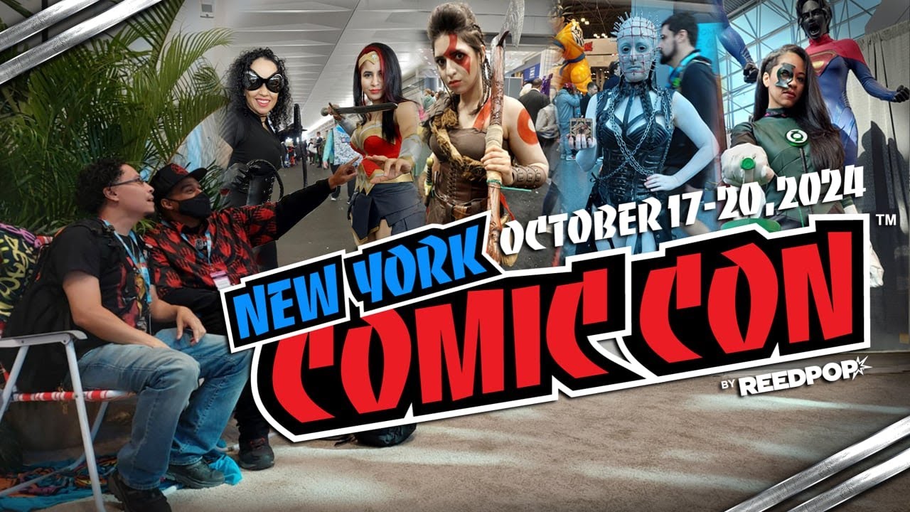 New York Comic con 2024 cosplay and show floor - YouTube
