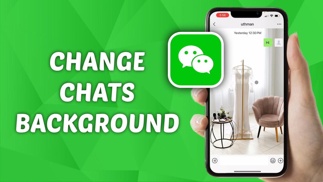How to Change Chat Background on WeChat - YouTube