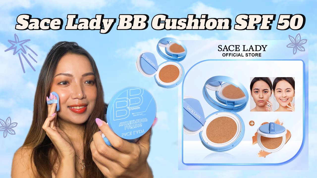 SACE LADY BB CUSHION REVIEW AND DEMO | is it worth it? - YouTube