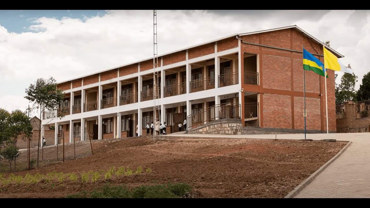 School opening in Ruhango, Rwanda - YouTube