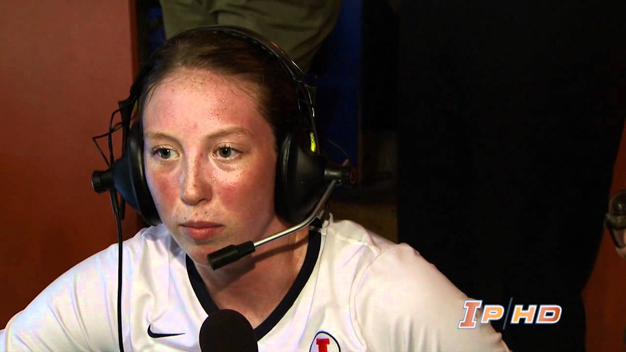Erin Johnson Interview Post-Michigan 10-12 - YouTube