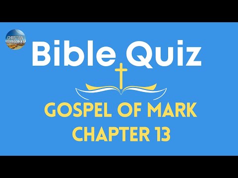 Bible Quiz | Mark Chapter 13 | New Testament Questions & Answers - YouTube