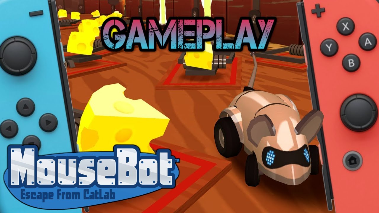 MouseBot: Escape from CatLab | Nintendo Switch Gameplay - YouTube