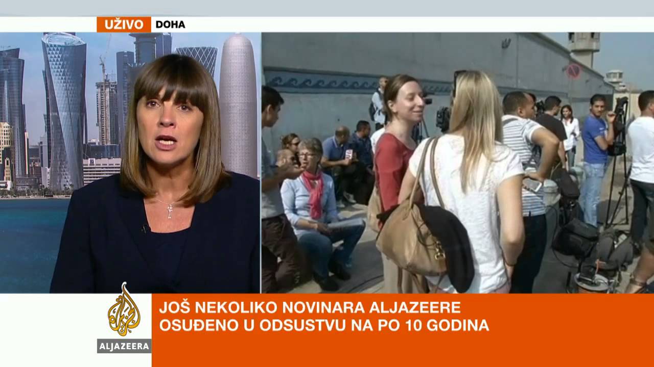 Sue Turton o presudi novinarima Al Jazeere u Egiptu - YouTube