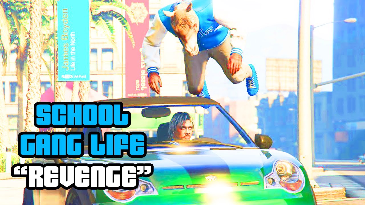 SCHOOL GANG LIFE "REVENGE" GANG WAR (GTA 5 RP) - YouTube