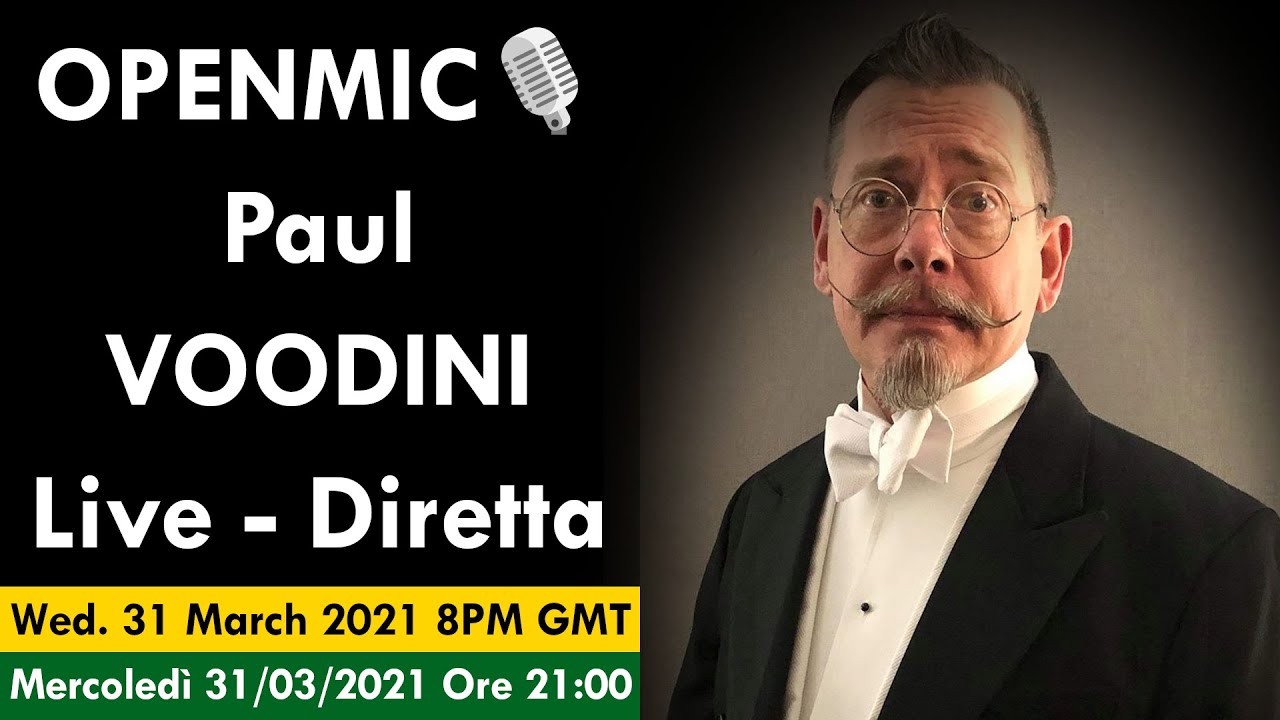OPENMIC🎙️ Paul VOODINI #Interview #Psychic #Seance #Ghosts - YouTube