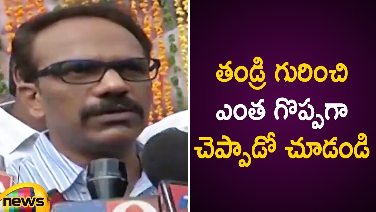 Vangaveeti Radha About Greatness Of His Father Vangaveeti Ranga On ...