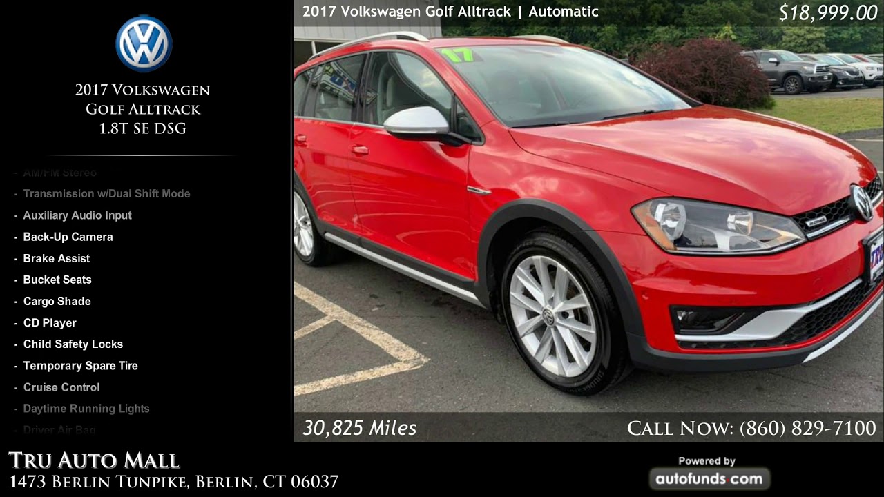 Used 2017 Volkswagen Golf Alltrack | Tru LLC DBA Tru Auto Mall, Berlin ...