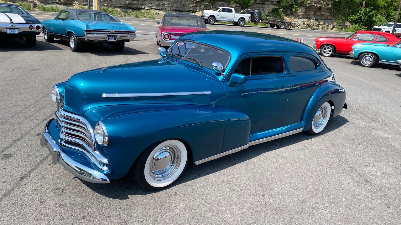 Test Drive 1946 Chevrolet 2 Door SOLD $27,900 Maple Motors #1637 - YouTube